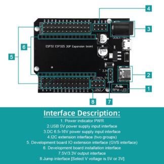 ESP32 Expansion Board - Jan Friedrich Elektronikversand